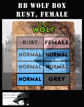Second Life Marketplace - BB Wolf Rust, female